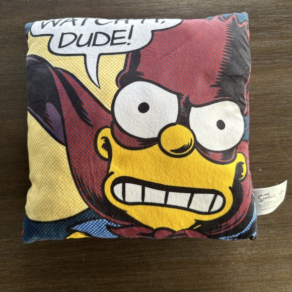 Bedding | The Simpsons Bartman Pillow 11 X 11 Universal Studios | Poshmark